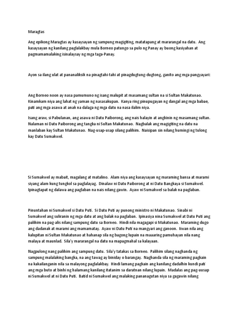 Maragtas | PDF