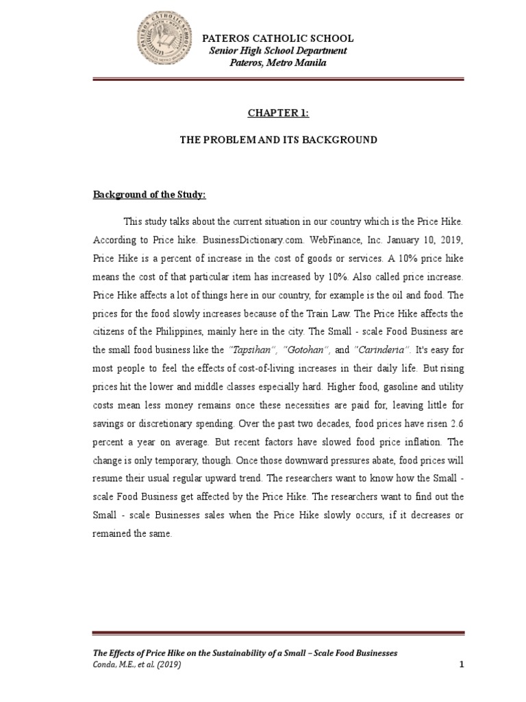 FINAL GRP 7 | PDF | Inflation | Market Segmentation