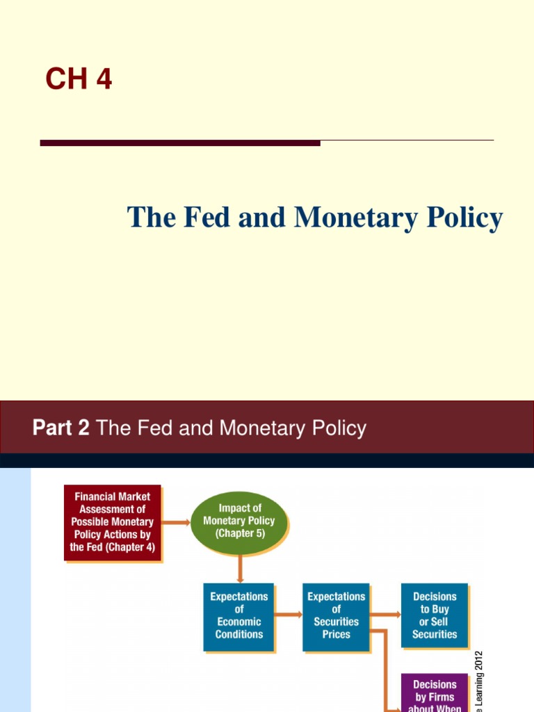 The Fed and Monetary Policy | PDF | Federal Reserve | Money Supply