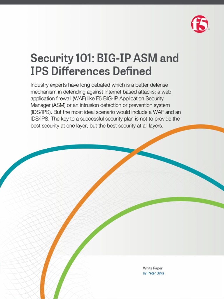 Security 101 Big Ip Asm and Ips Differences Defined | PDF | Computer ...
