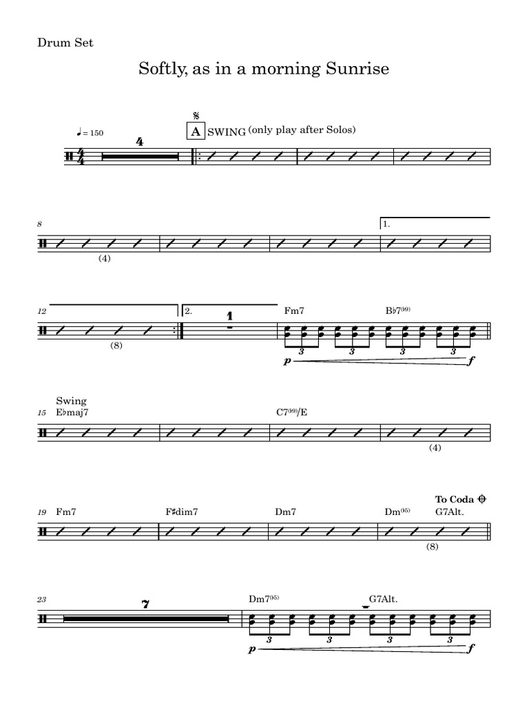 Softly 08 - Drum Set PDF | PDF