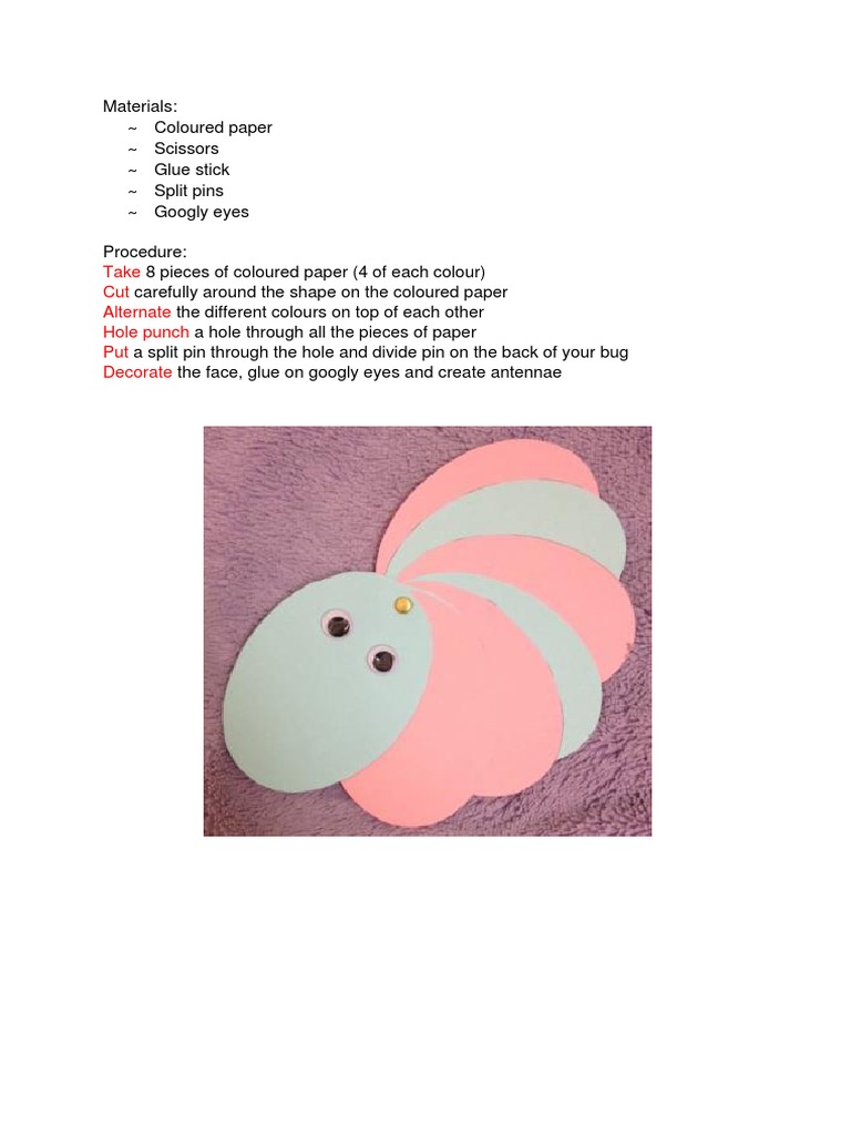 Art - Roll Up Bug | PDF