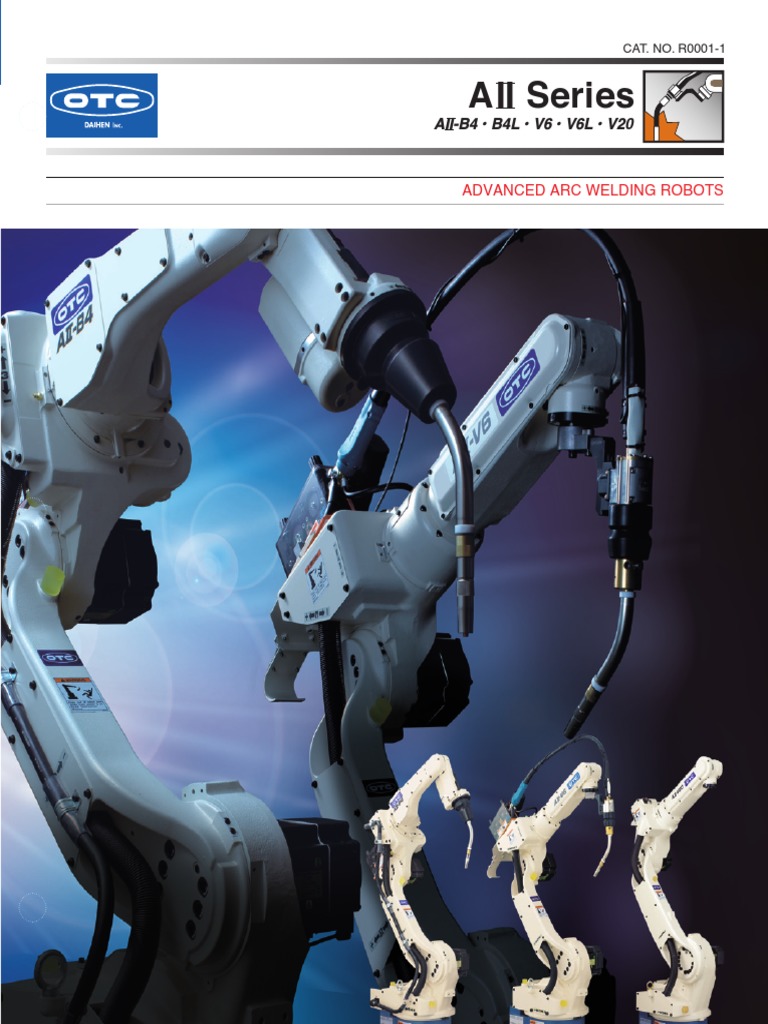 OTC AII Arc Robots.pdf | Coaxial Cable | Welding