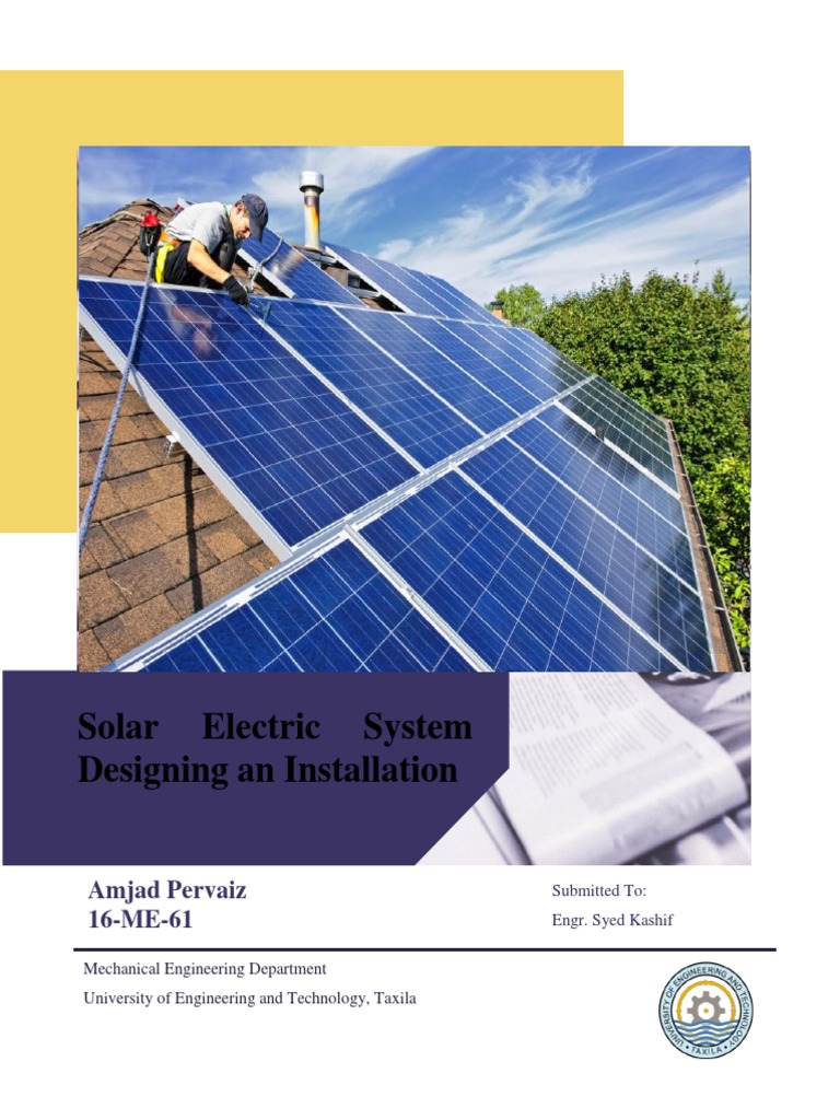 Solar Electric System Design Guide | PDF | Photovoltaic System | Solar ...
