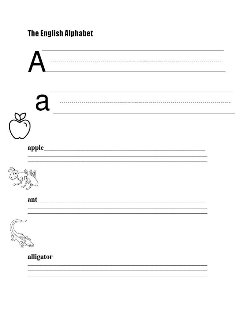 Letter A | PDF