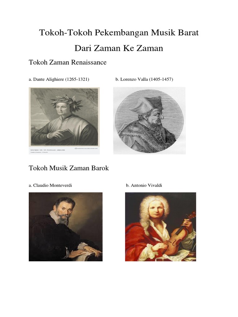 Tokoh Zaman Renaissance | PDF