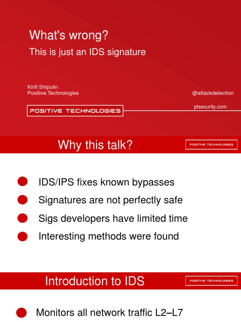 IDS Evasion | Download Free PDF | Transmission Control Protocol ...
