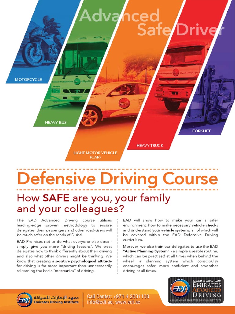 Defensive Driving Course Overview: Enhancing Road Safety Through ...