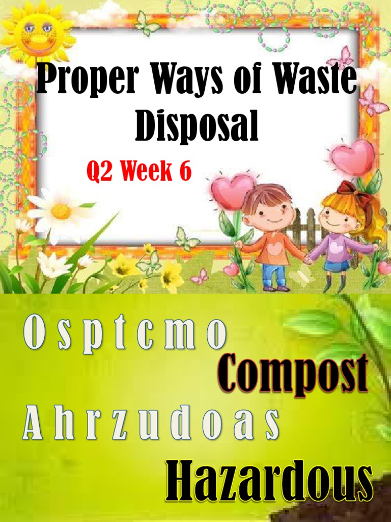 Effective Waste Disposal Practices | PDF | Wellness