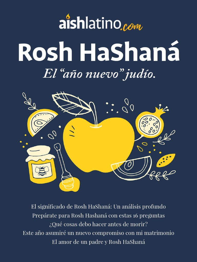 Rosh HaShana Ebook AishLatino 2019 | PDF | Libre albedrío | Alma