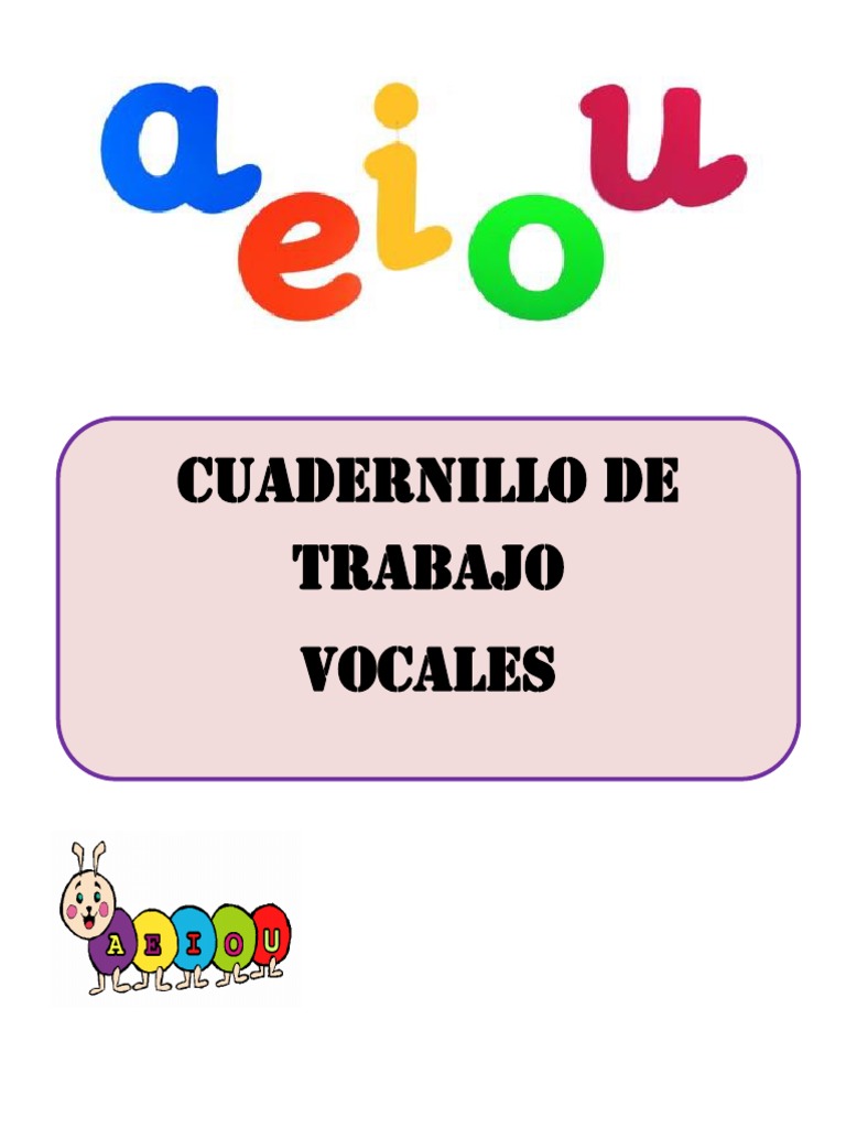 Cuadernillo de Vocales para Imprimir | PDF