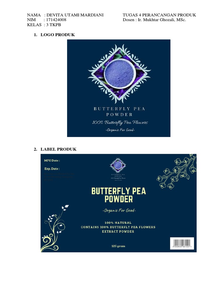 Contoh Logo Label Produk | PDF