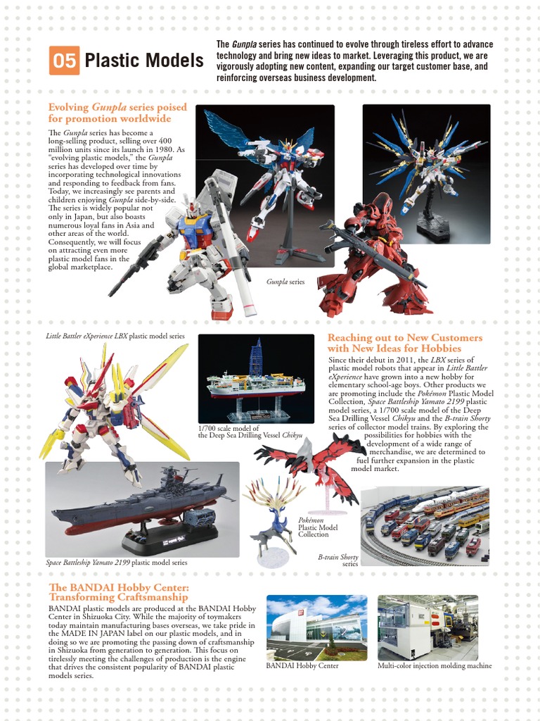 Plastic Models: Gunpla Series Poised | PDF