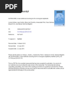 SNAQ: Appetite Assessment Tool | PDF