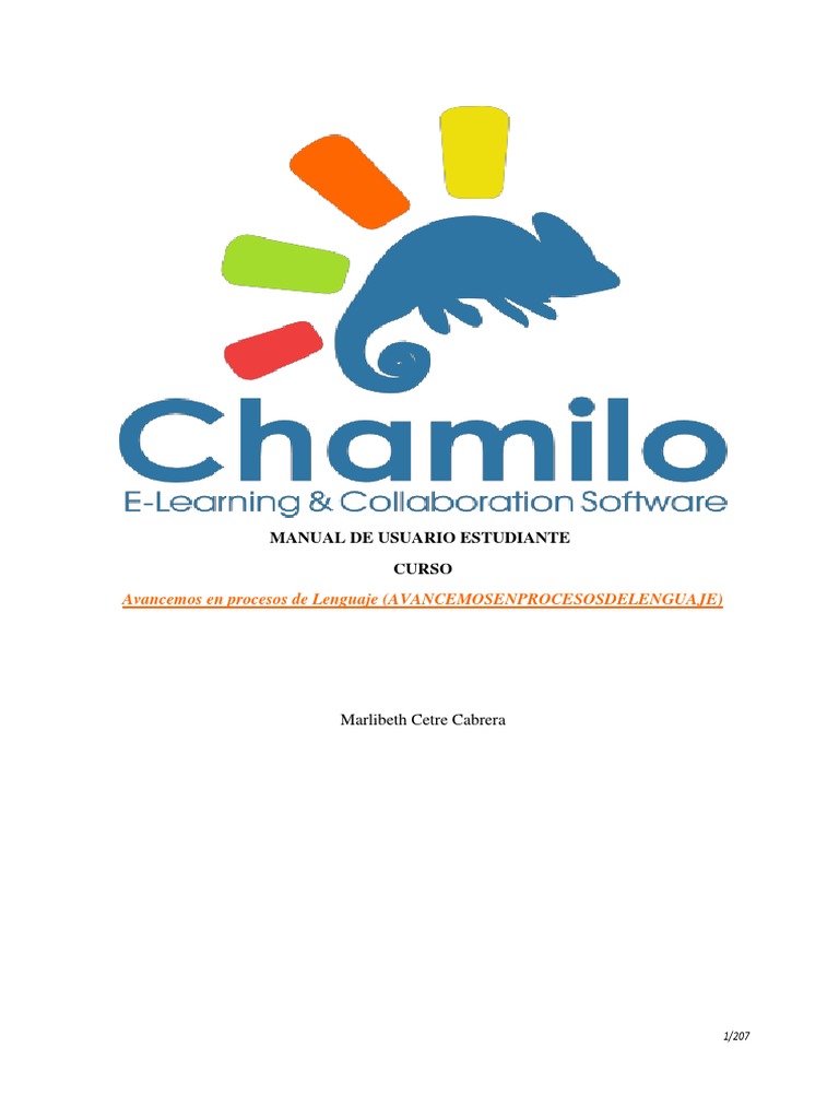 Guía del Estudiante en Chamilo LMS | PDF | Software libre | Software