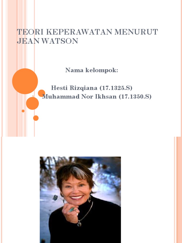 Teori Keperawatan Jean Watson | PDF