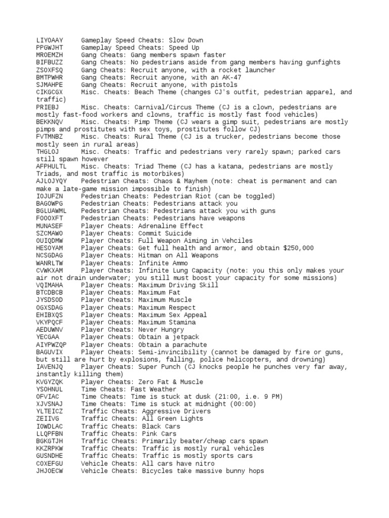 Chet Code | PDF | Vehicles | Transport