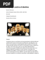 Resumen Pelicula La Teoría Del Todo | PDF | Teoría | Entropía