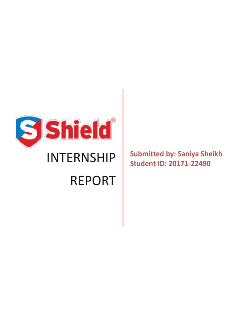 Internship Report - Shield | PDF | Brand | Marketing