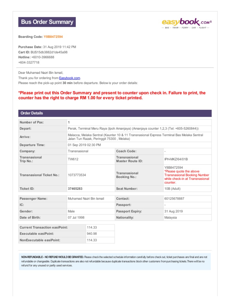 Order Summary | PDF | Business