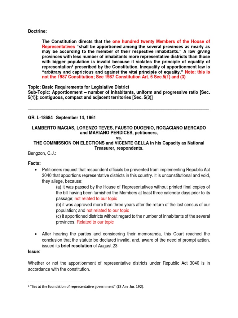 One Hundred Twenty Members of The House of Representatives | PDF ...