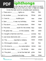 Free Phonics Reading Comprehension Aw Sounds | PDF | Learning Methods ...