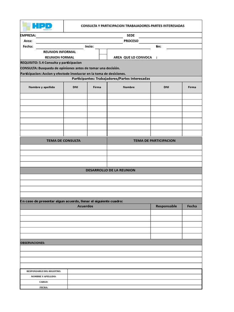 Formato de Consulta Participacion | PDF