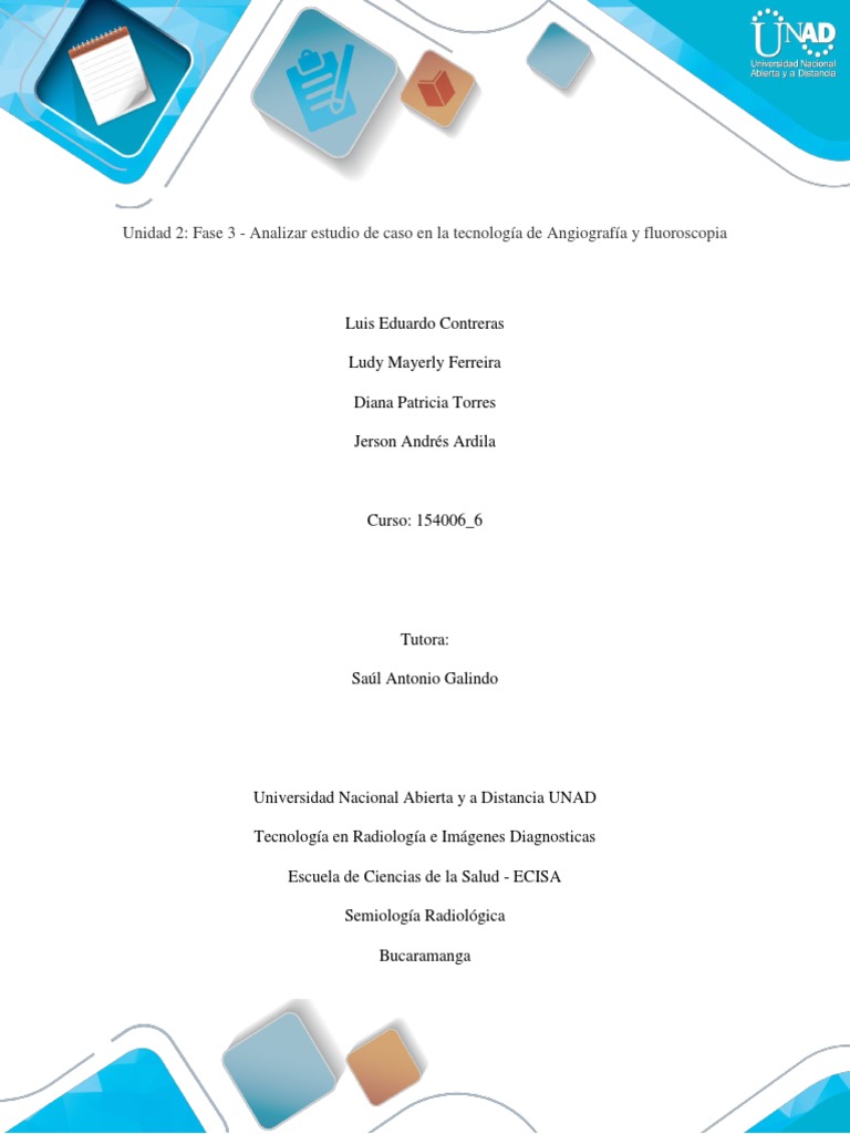 Unidad 2-Fase 3 - Analizar Estudio de Caso en La Tecnología de ...