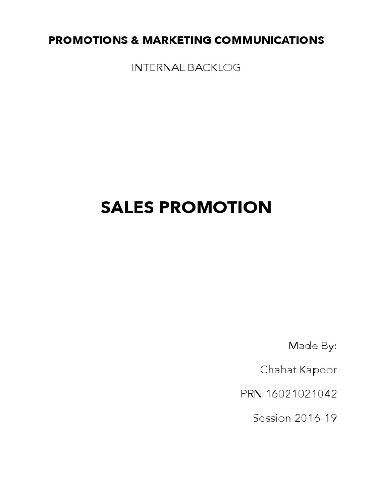 Sales Promotion Techniques Explained | PDF | Sales | Coupon
