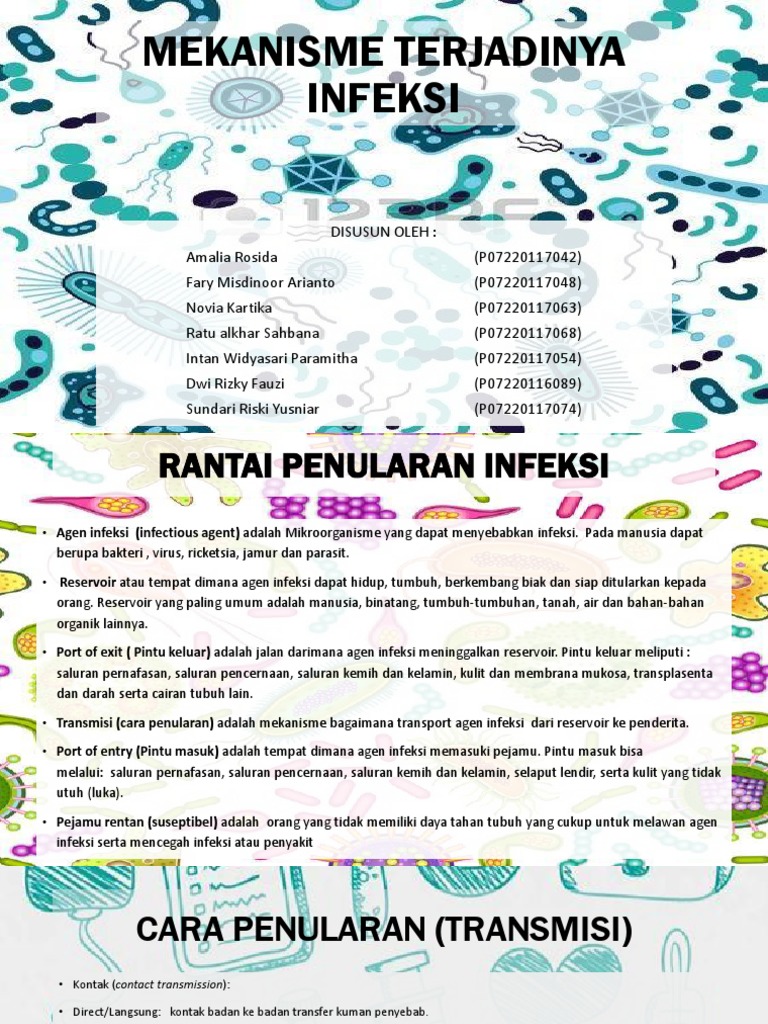 Mekanisme Terjadinya Infeksi-1 | PDF