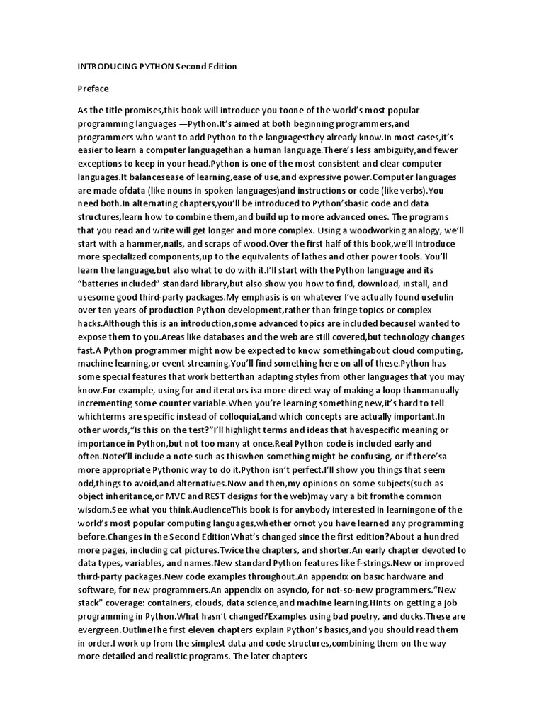 Python for Beginners & Developers | PDF | Json | Programmer