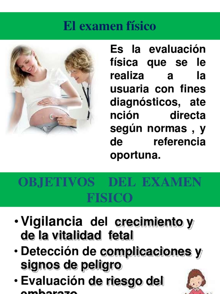 Examen Fisico A La Embarazada | PDF | Especialidades Medicas | Medicina CLINICA