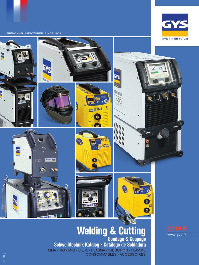 GYS Welding | PDF | Electricity | Mechanical Engineering