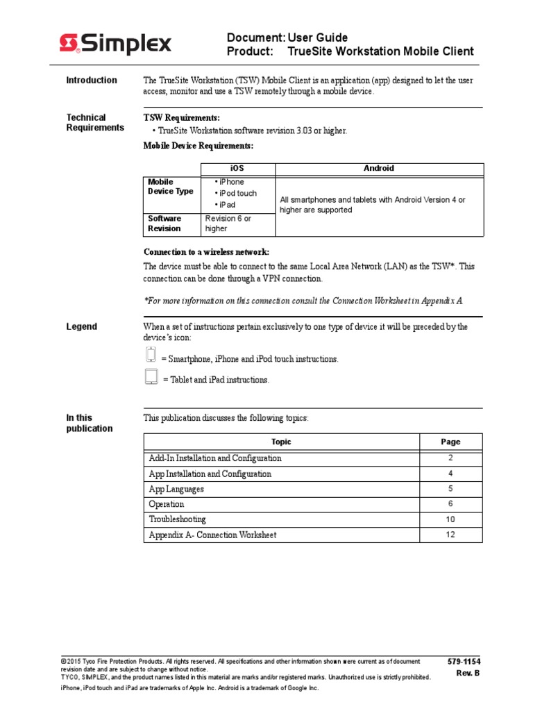 Simplex | PDF | Ios | Mobile App