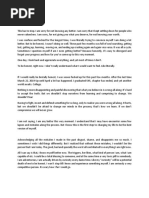 Self-Compassionate Letter | PDF