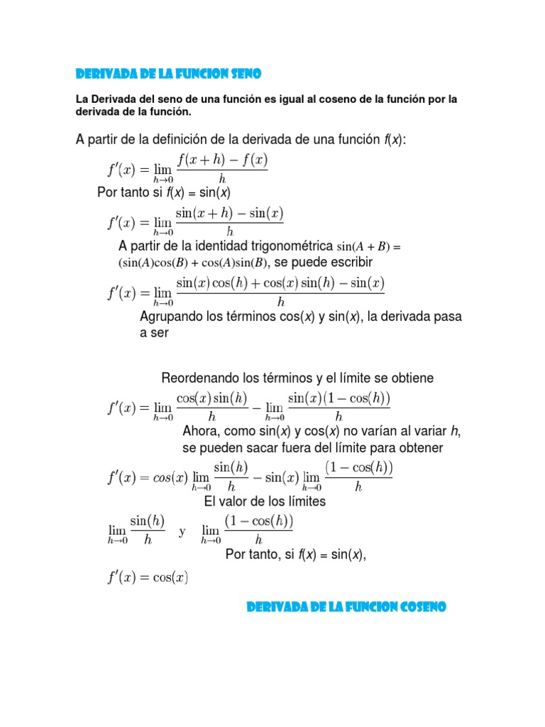 DERIVDAS | PDF | Métodos y materiales de enseñanza