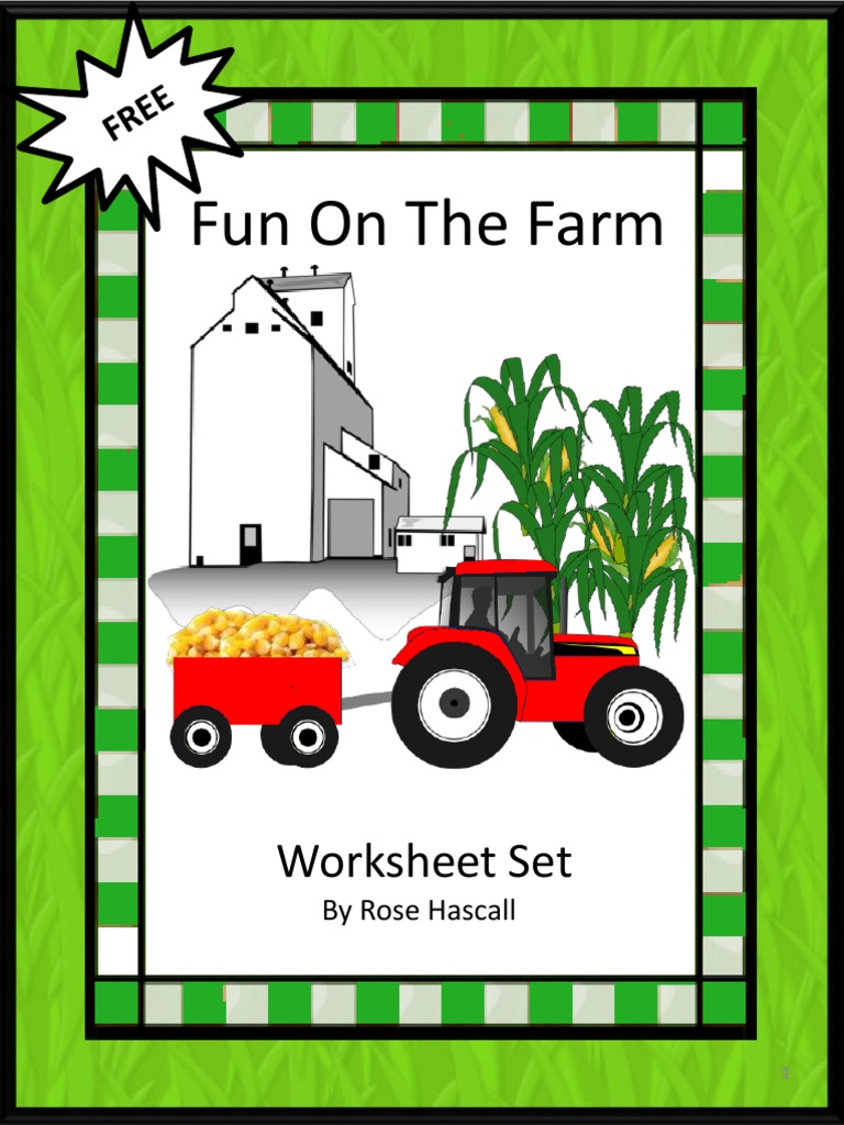Free Farm Math Worksheets | PDF