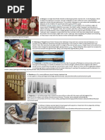 Panay Bukidnon Bamboo Instruments and Gamelan | PDF | Performing Arts ...