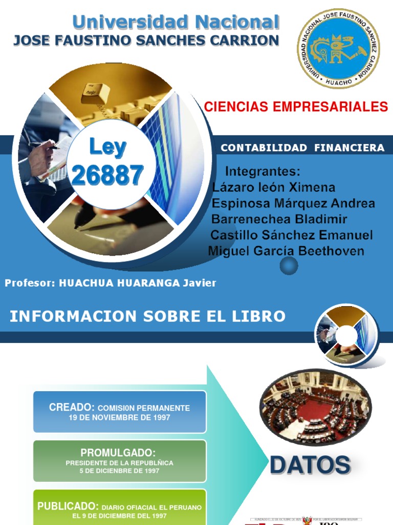 Ley 26887 | PDF | Sociedad de responsabilidad limitada | Derecho ...