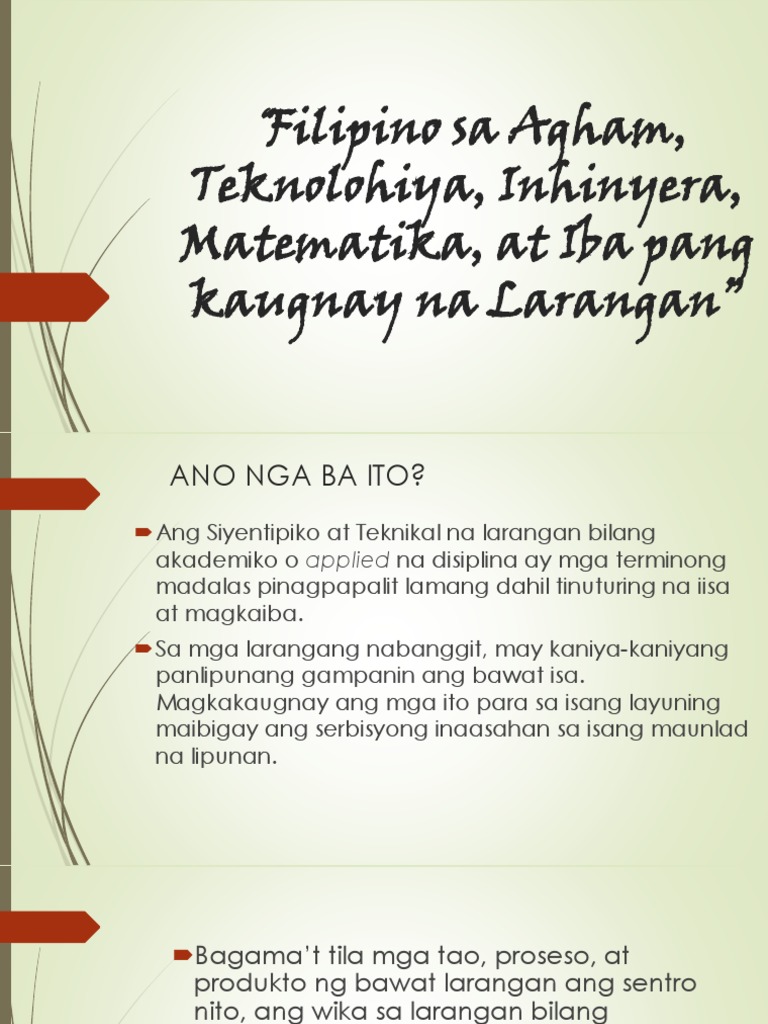 Matiwasay Na Pamumuhay | PDF