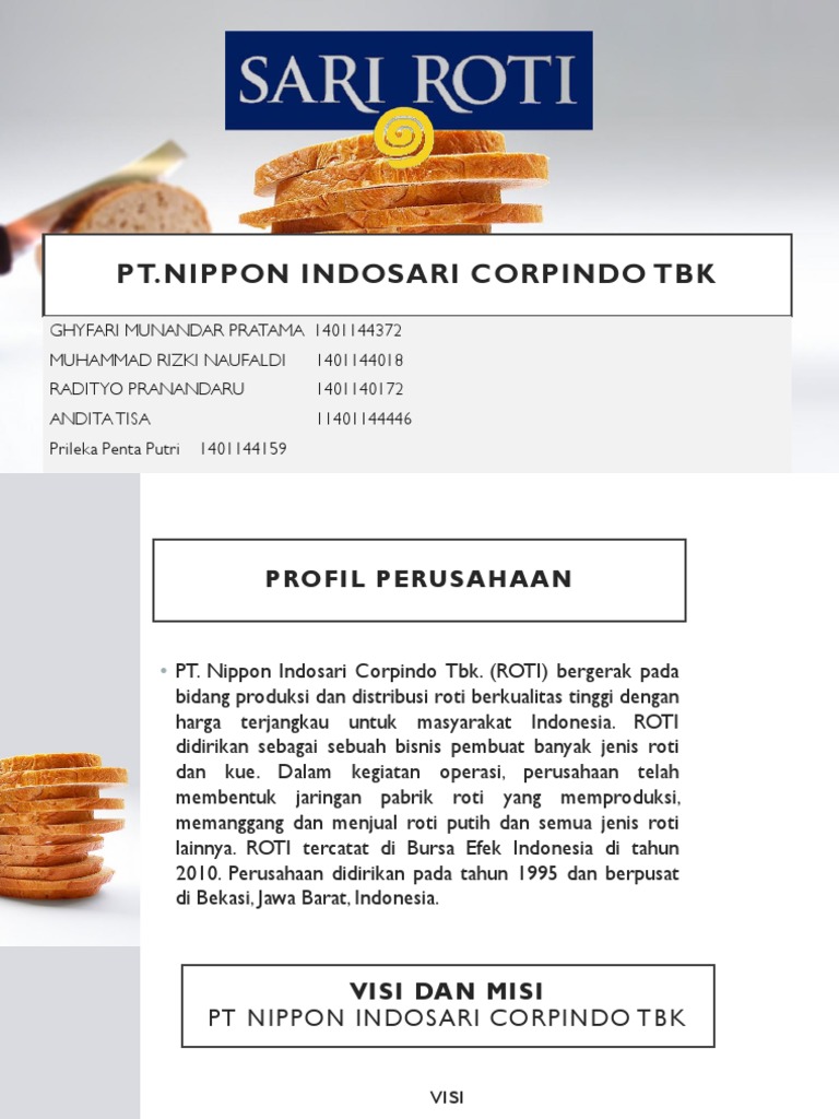Sari Roti Presentasi | PDF