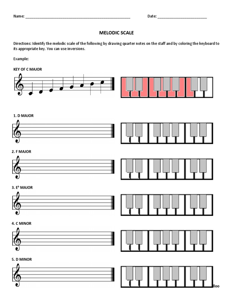 Music Seminar Activity Sheets | PDF | Clef | Musical Compositions