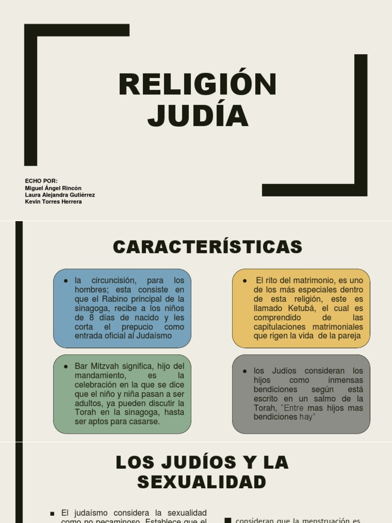 Religion Judia | PDF | Matrimonio | Tora