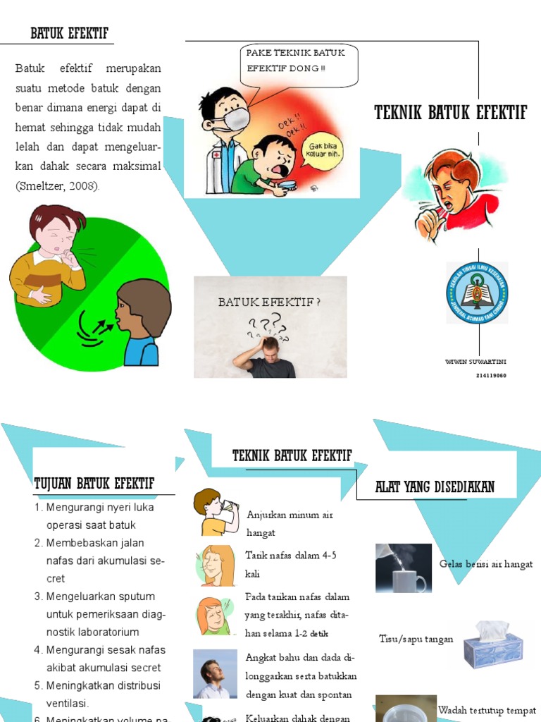 Leaflet Batuk Efektif-Wiwin | PDF