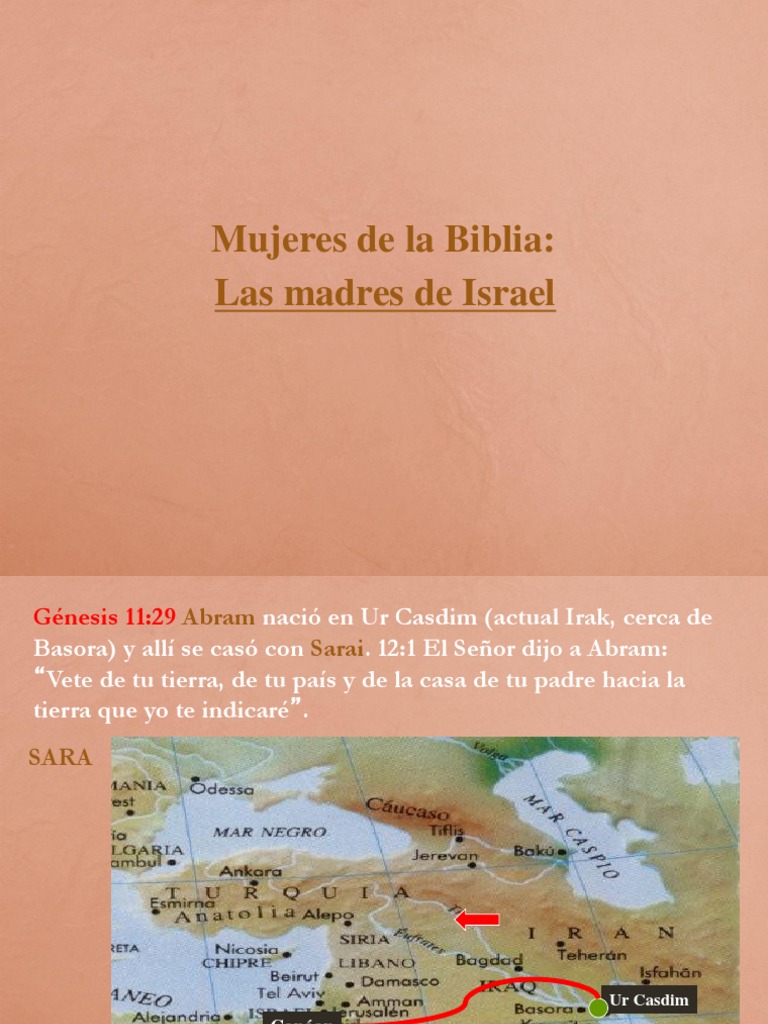 Mujeres de La Biblia | PDF | Rachel | Jacob