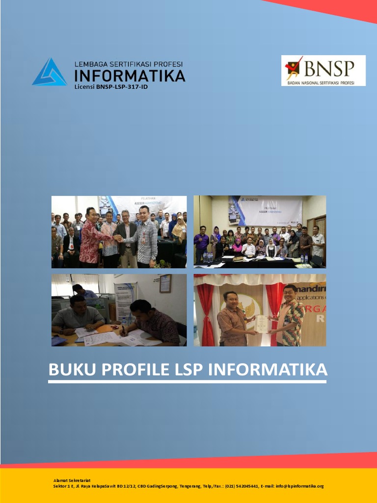 Profil LSP Informatika dan Layanannya | PDF