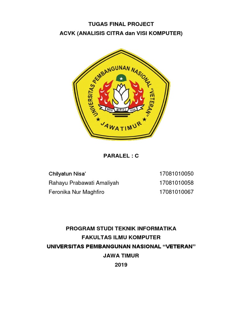 Laporan Final Project Acvk | PDF | Areas Of Computer Science | Computing