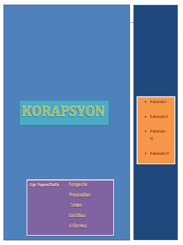Korapsyon Pananaliksik Sa Filipino | PDF