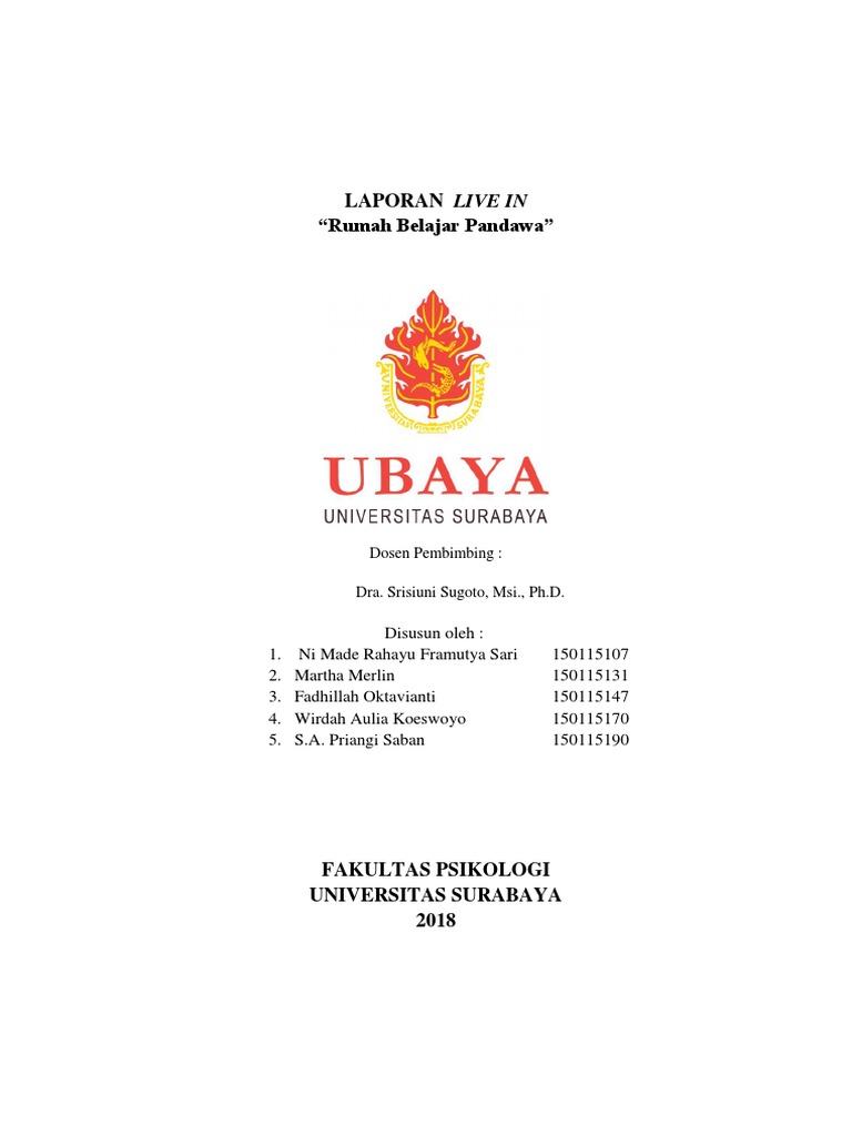 Live In di Rumah Belajar Pandawa | PDF | Sains & Matematika
