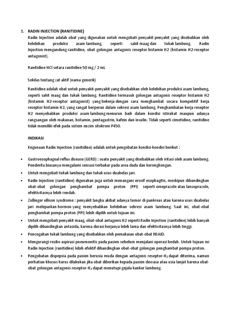 Obat Injeksi IM | PDF